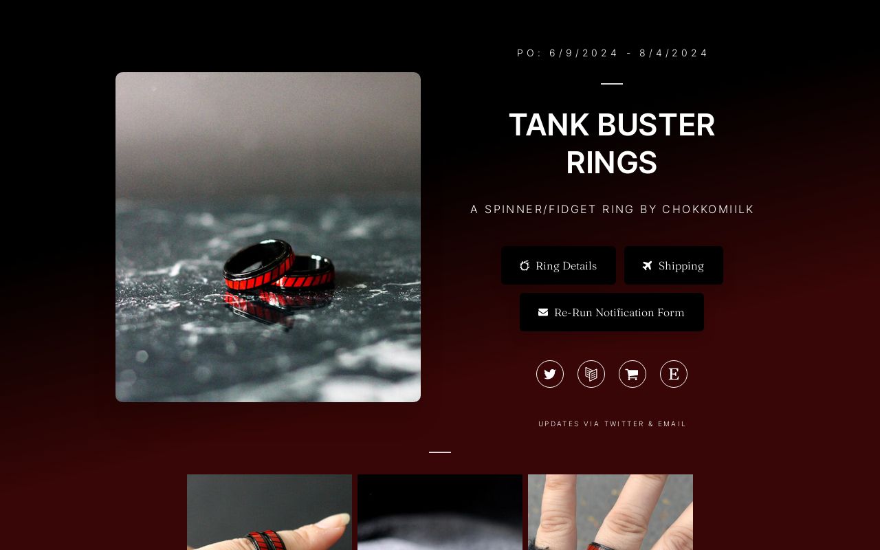 TANKBUSTER RINGS